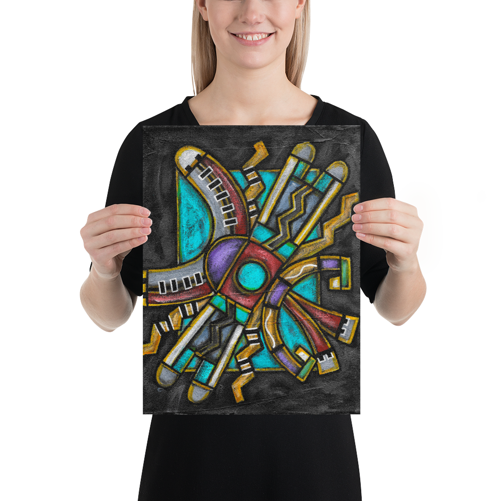 Hopi Water Symbol's Black Print – Waterbird Studios